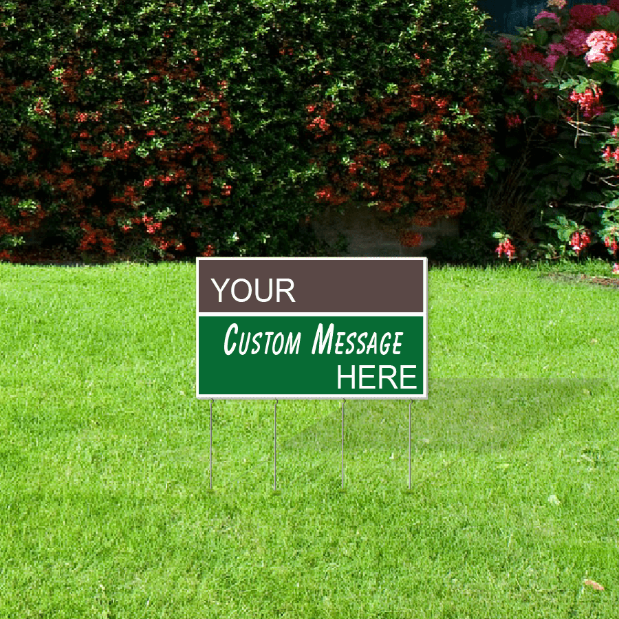 24''x36'' Custom Yard Sign – Love Letters Productions